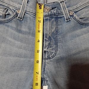 7 For All Mankind | Jeans | 7 Famk Straight Leg Limited Edition Sequin ...